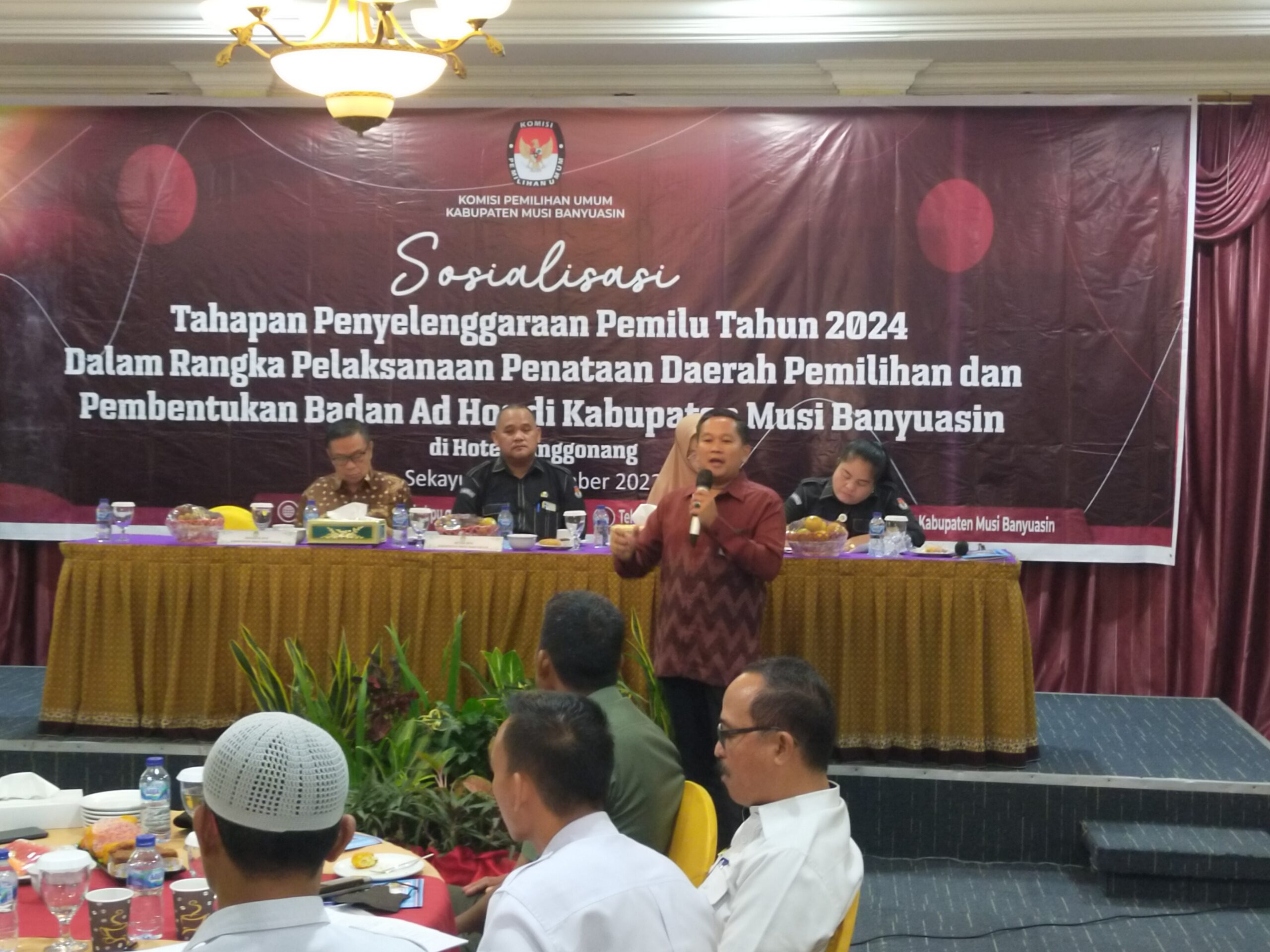 KPU Muba menyelenggarakan Sosialisasi Sistem Informasi Anggota KPU dan ...